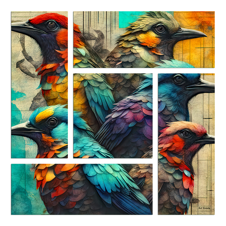 BANDING TOGETHER by Digicam Wall Art