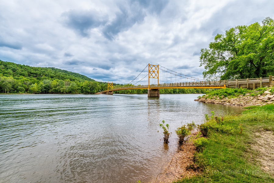 Clouds Over The Little Golden Gate by Jennifer White Wall Art