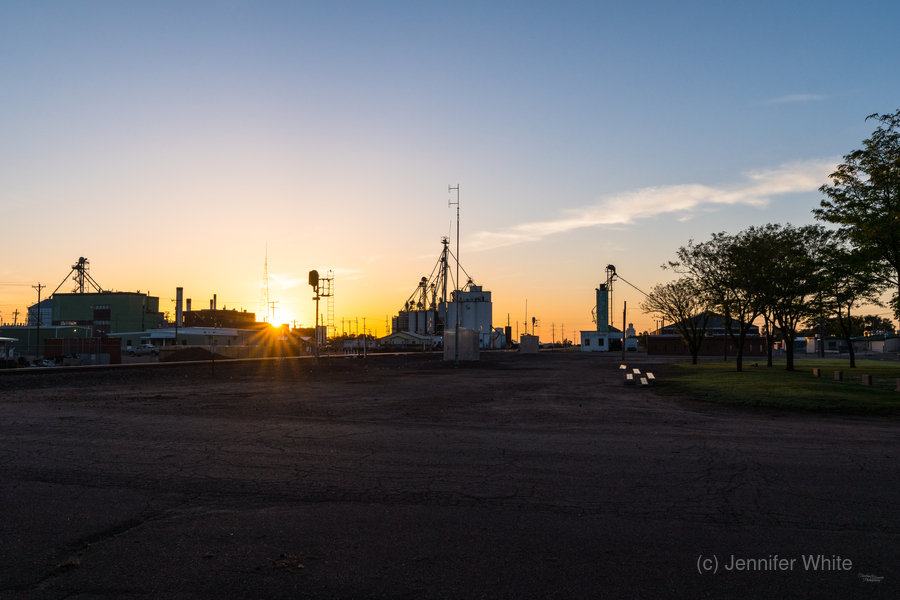 Lamar Colorado Mill Sunrise by Jennifer White Wall Art