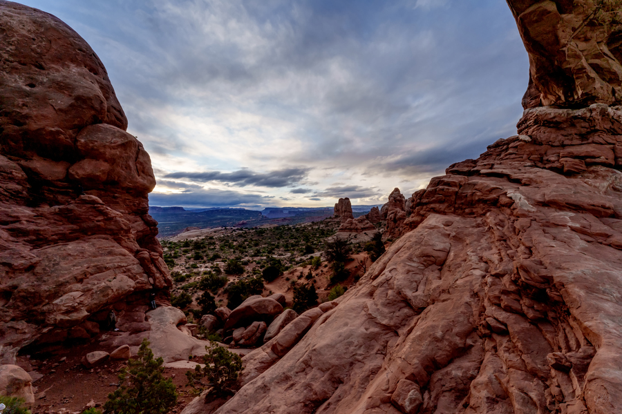 Magical Blue Hour Arches National Park by Jennifer White Wall Art
