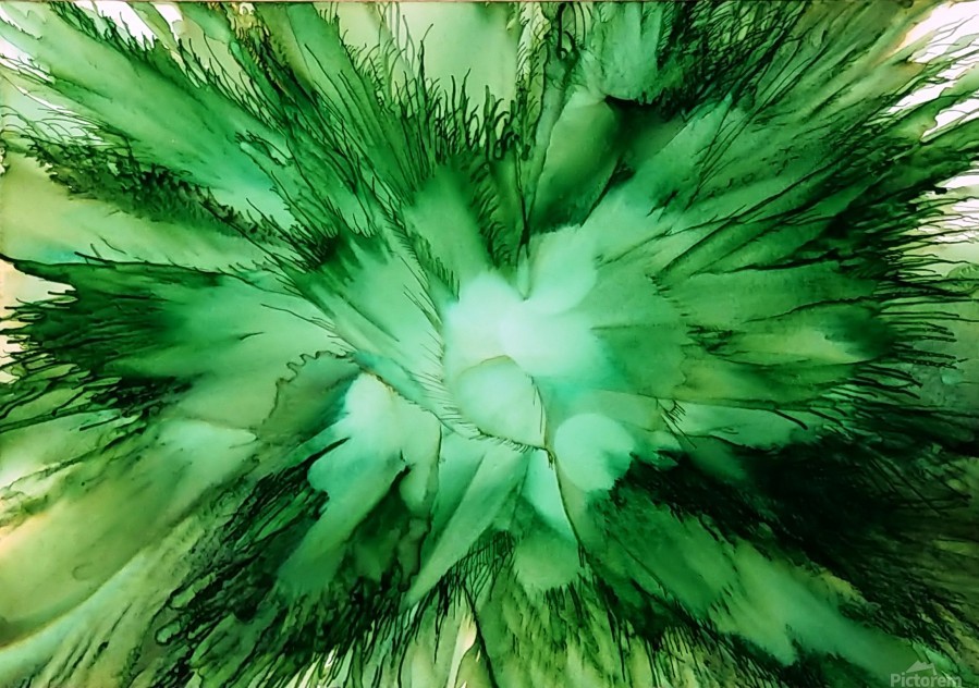 Malachite by Liz Dillard Wall Art