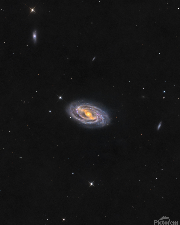 Messier 109 by AstroYYC Wall Art