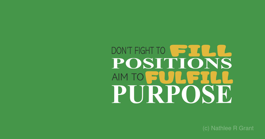 Purpose GREEN by Nathlee R Grant Wall Art