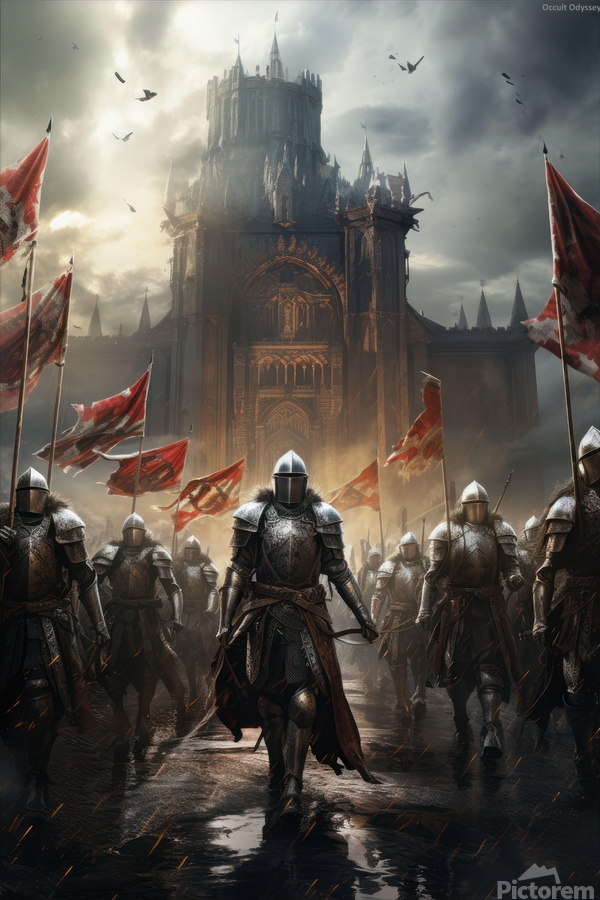 holy war 2 by OccultOdyssey Wall Art