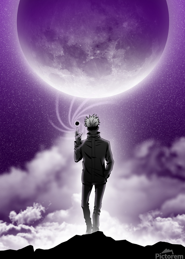 Gojo by saufahaqqi Wall Art