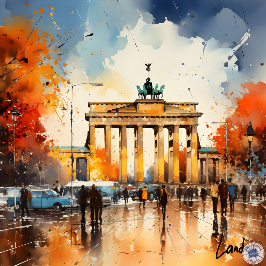 Brandenburg Gate 1 by Landon Wall Art