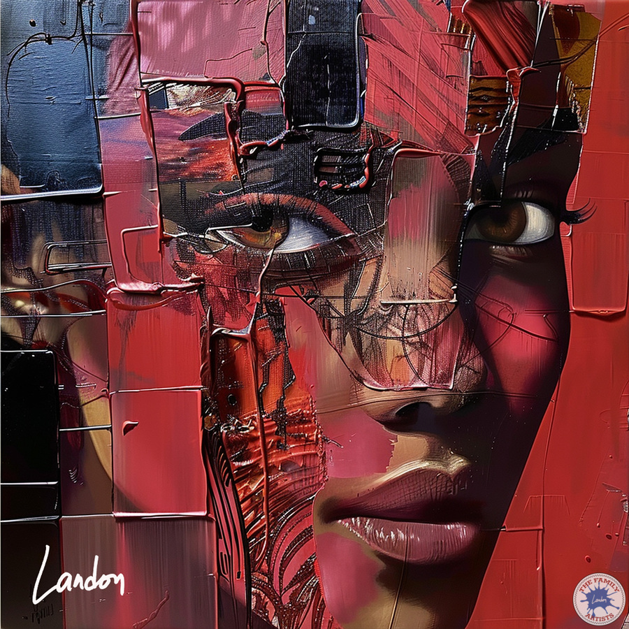 Painted Lady 1 by Landon Wall Art