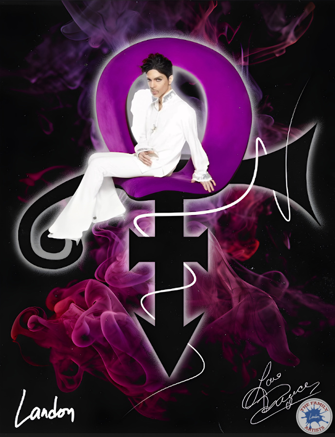 Prince-The Symbol by Landon Wall Art