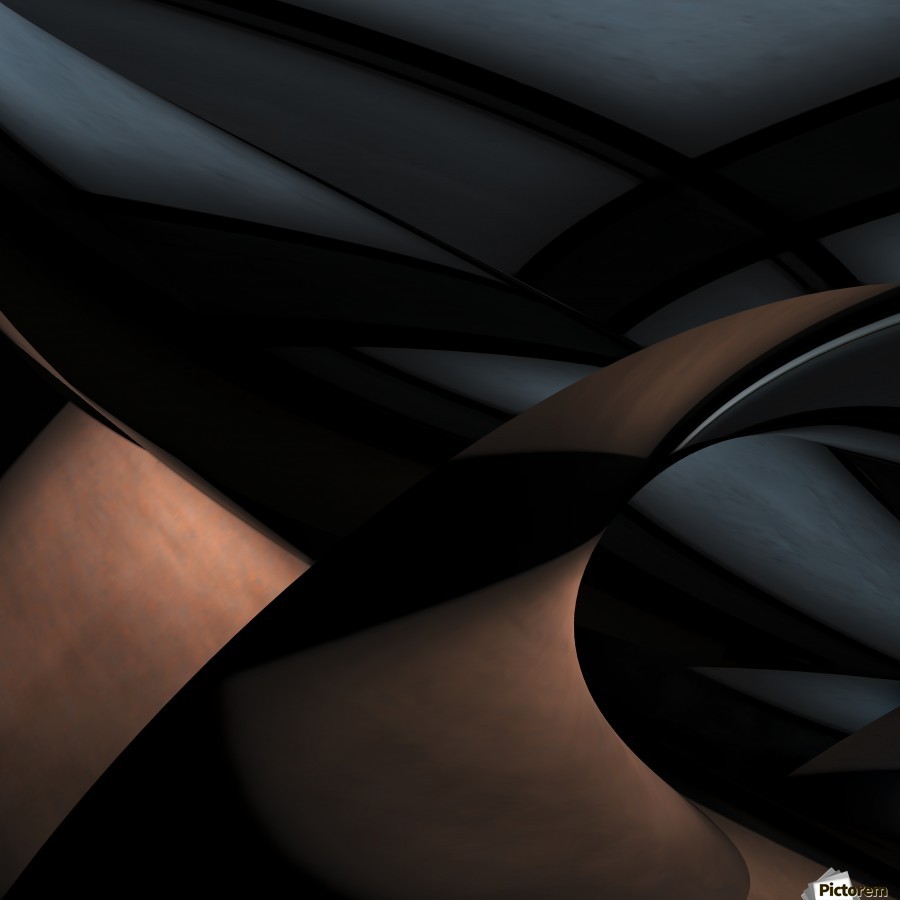 silver gold by Gilbert Claes by 1x Wall Art