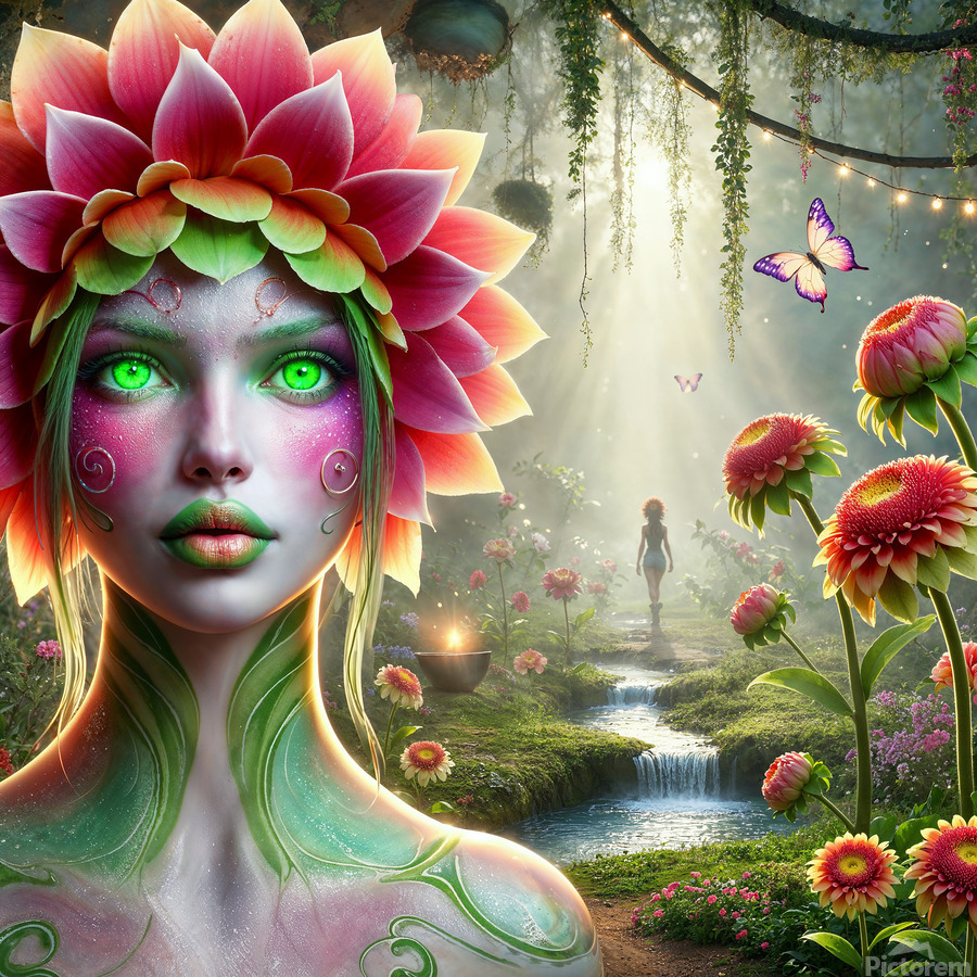 The sounds of colors by Felix Lancelot Wall Art