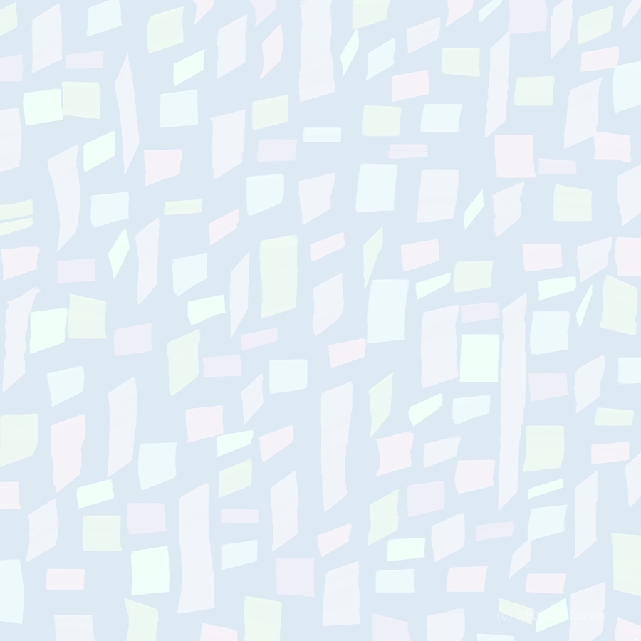 April Rain Mosaic by Michael Sayer Wall Art