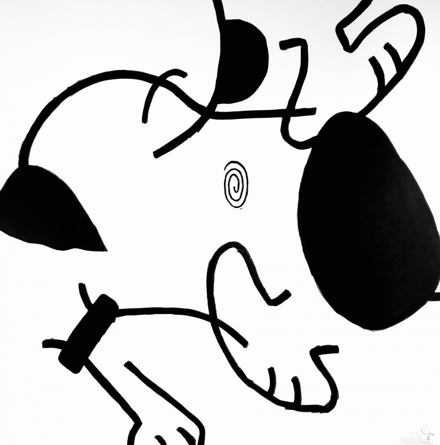 The Pup by Joshua j Patten Wall Art