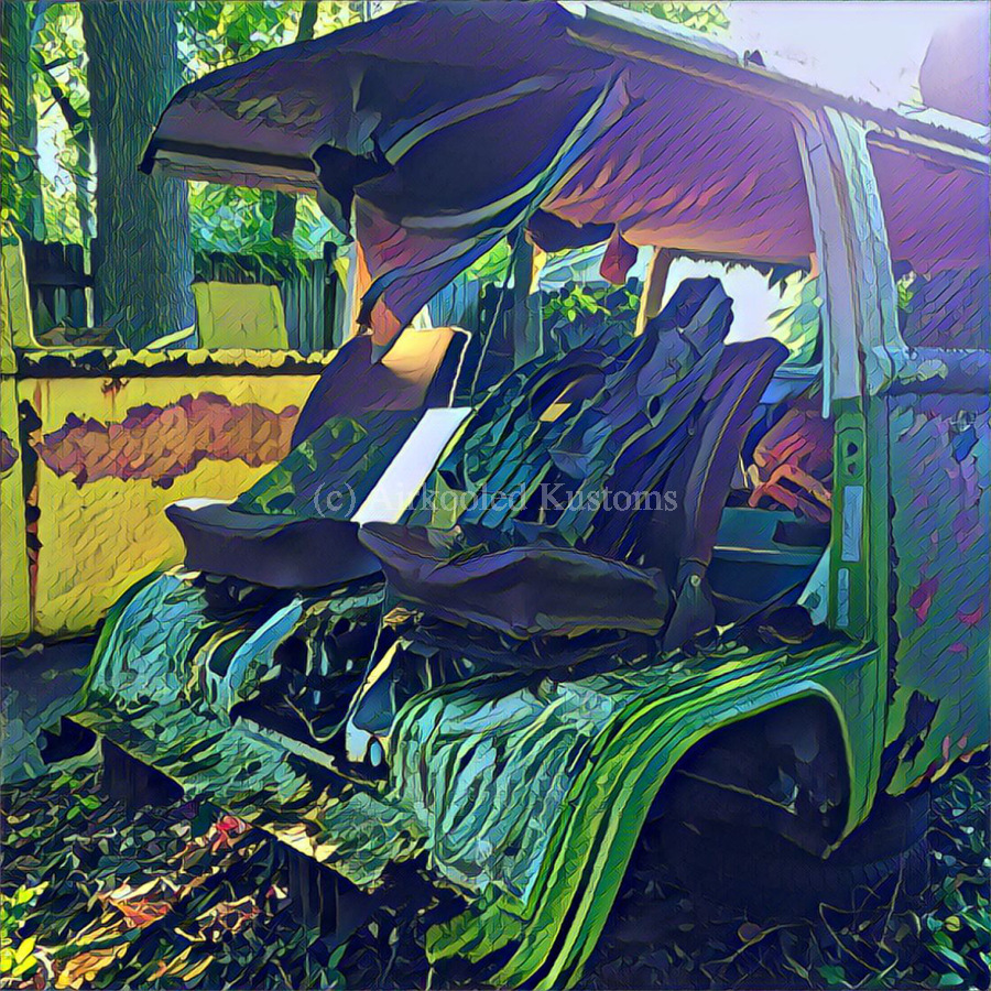 The Hippy Transformer by Airkooled Kustoms Wall Art