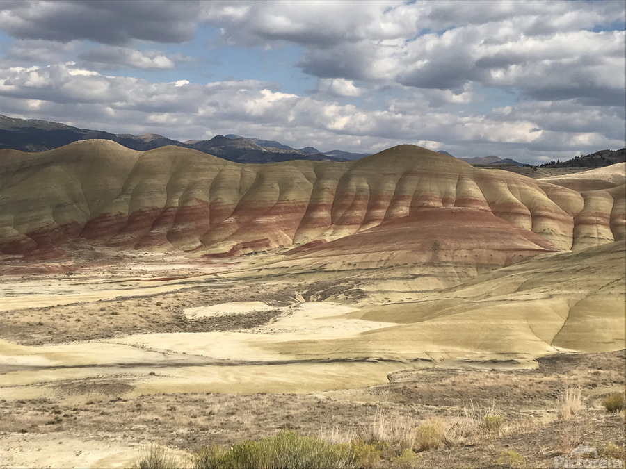 Painted Hills-Fossil Beds National Monument by Peter DiFranco Wall Art