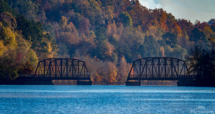 Broken Bridge.DH by Andy Griner Wall Art