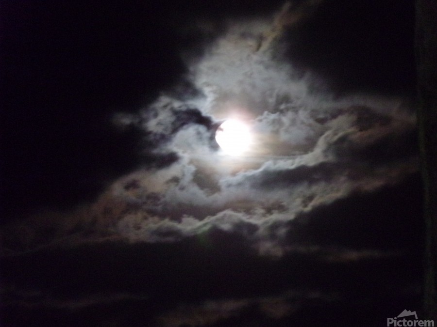 Abstract Clouds by Jolan Cecil Wall Art