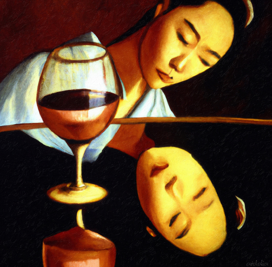 A Personal Reflection by aiddia Wall Art