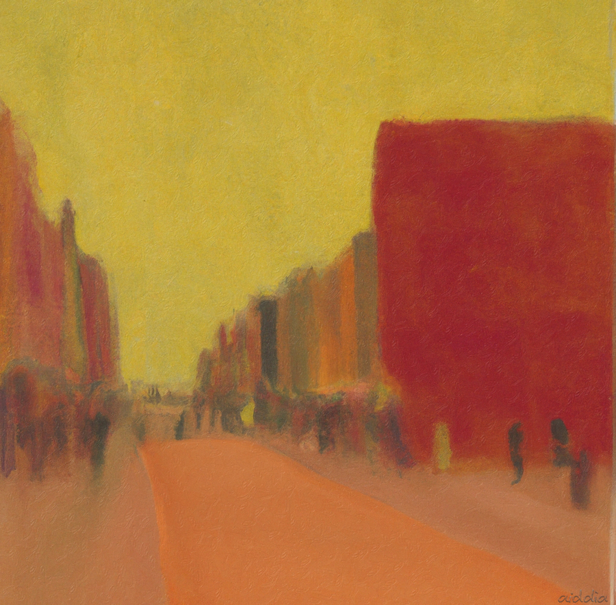 The City Streets III by aiddia Wall Art