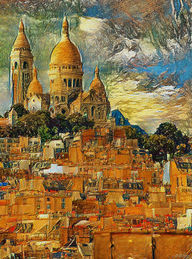 Montmartre Basilica par aiddia