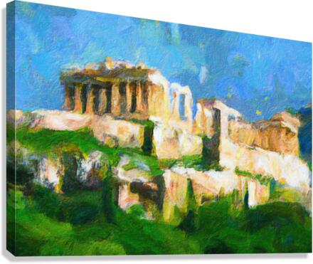 The Acropolis III by aiddia Wall Art