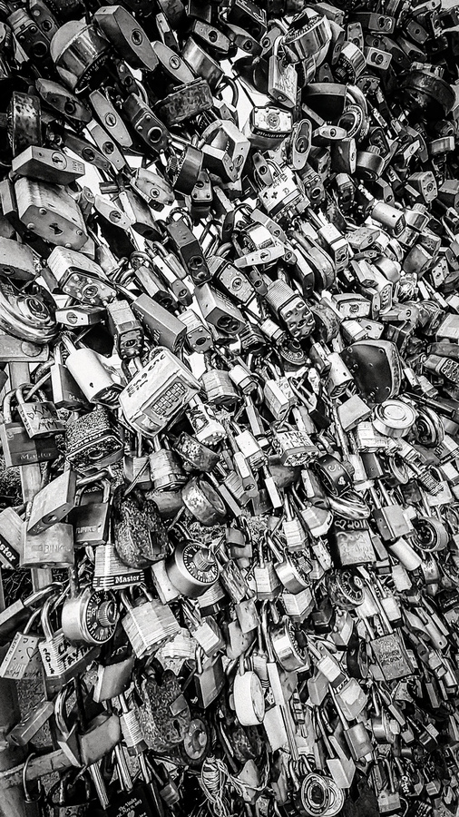 Lock Wall by Blaine Stoner Wall Art