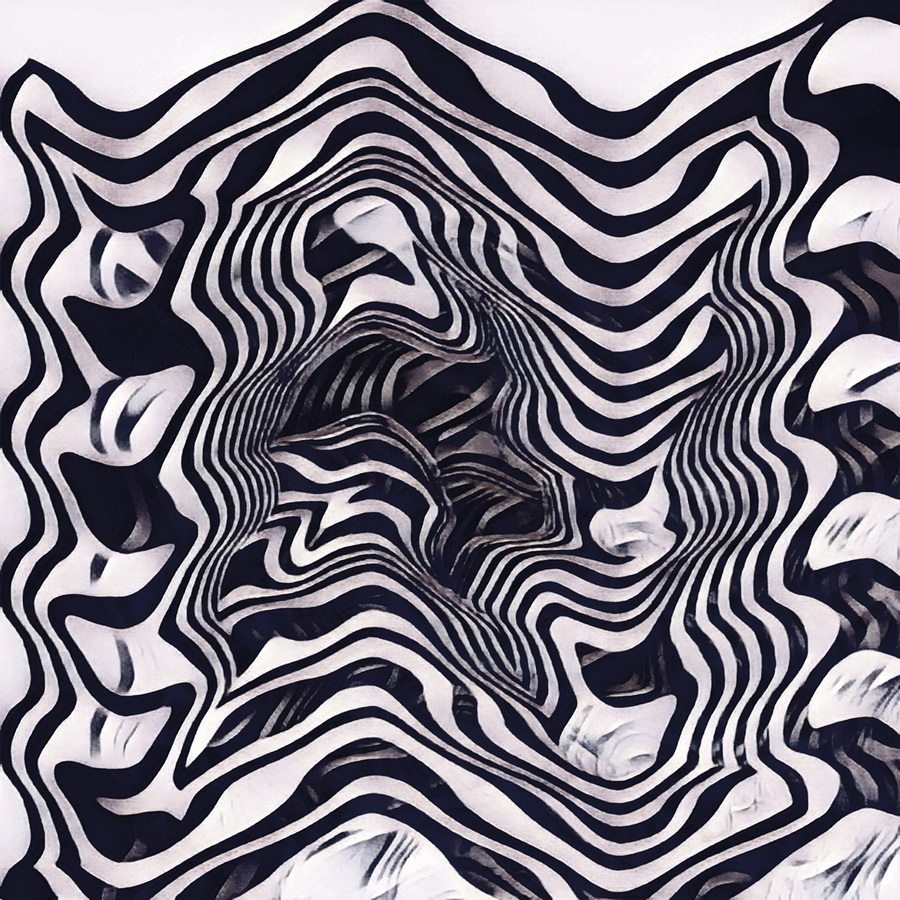 Jumbled Lines by Millie R Lissow Wall Art