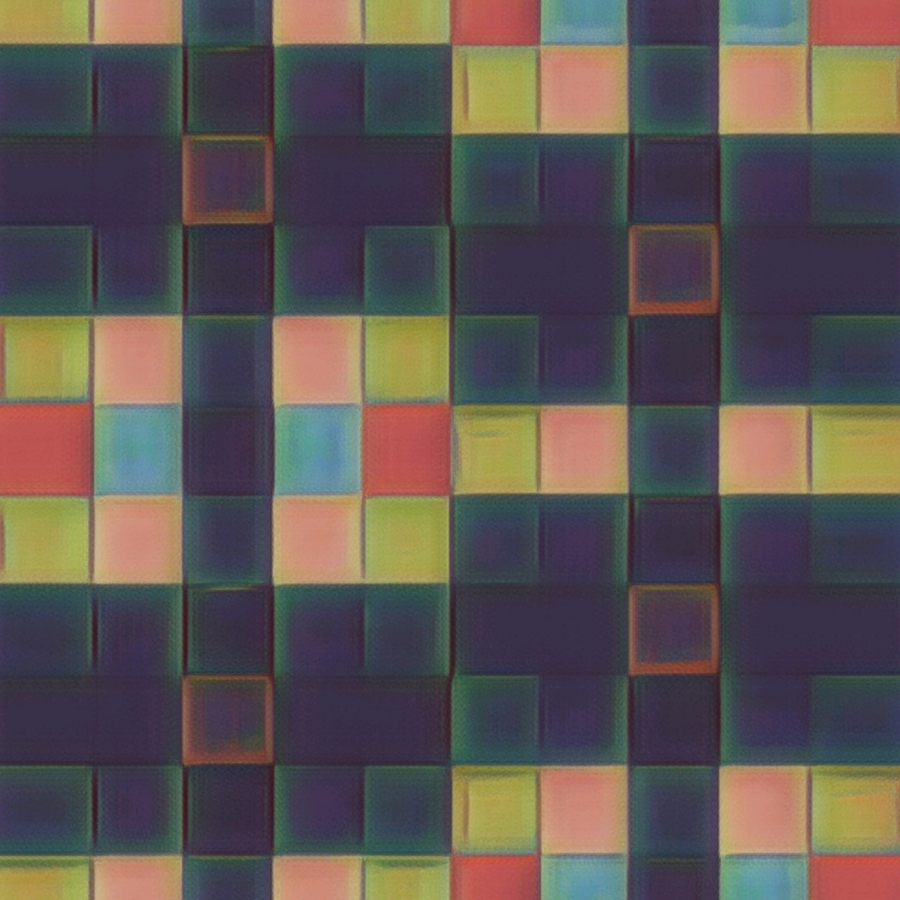 Oil Blocks by Millie R Lissow Wall Art