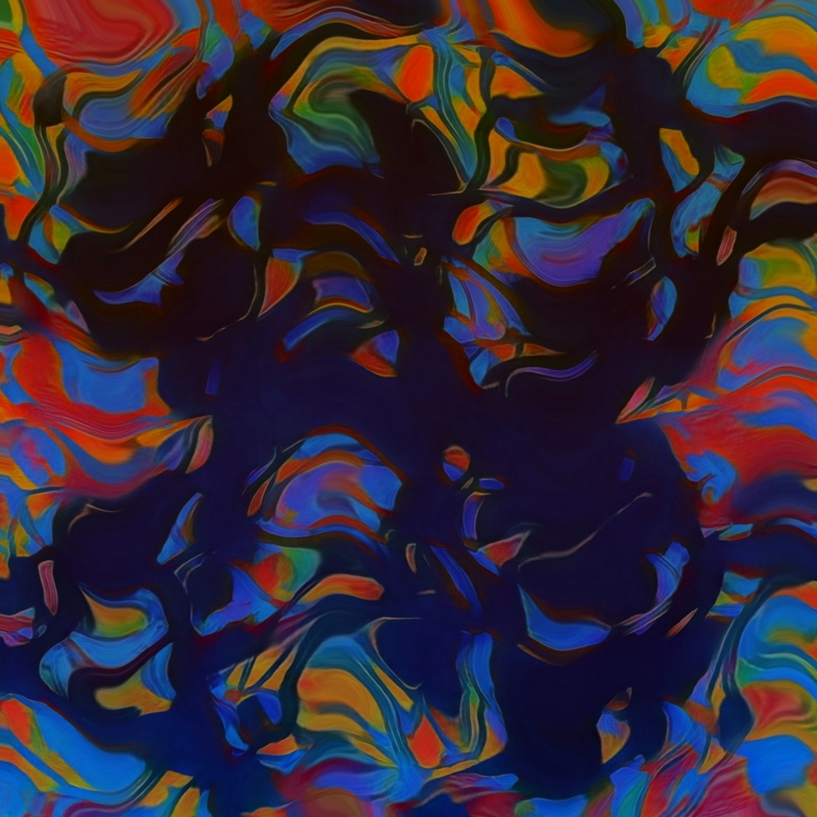 Color Clash by Millie R Lissow Wall Art