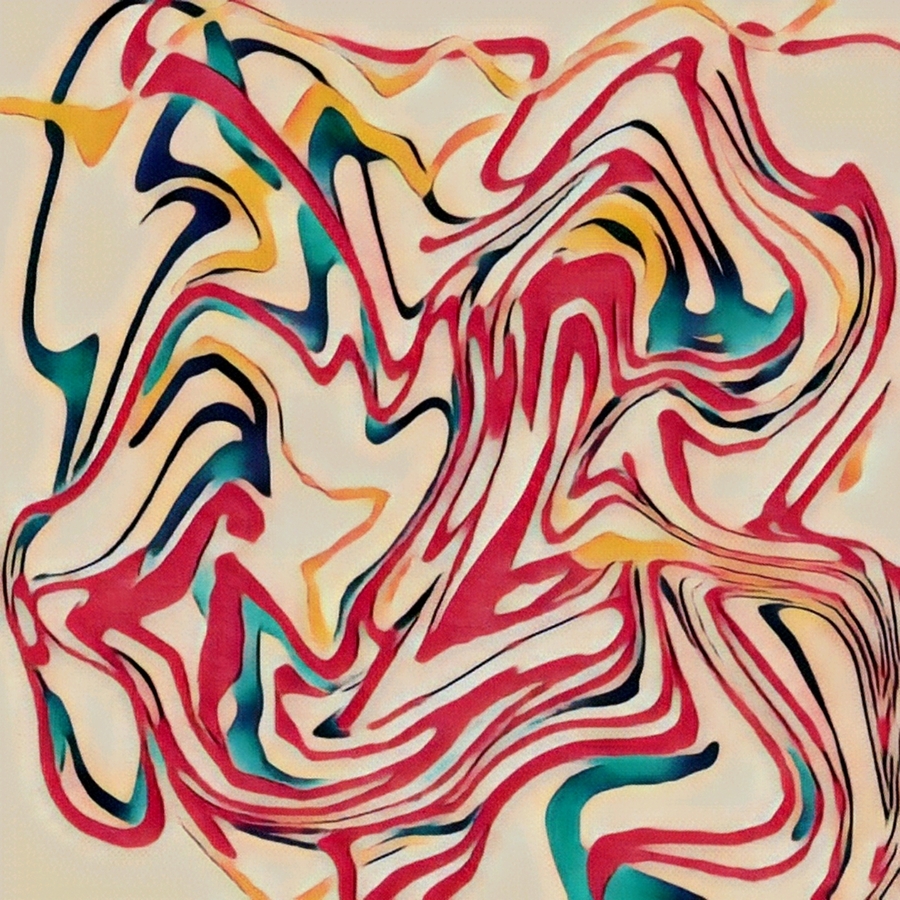 Tangled Lines by Millie R Lissow Wall Art