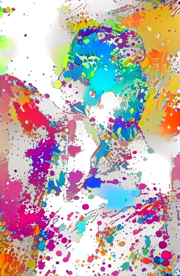 Chromatic Aura by Luciano Wall Art