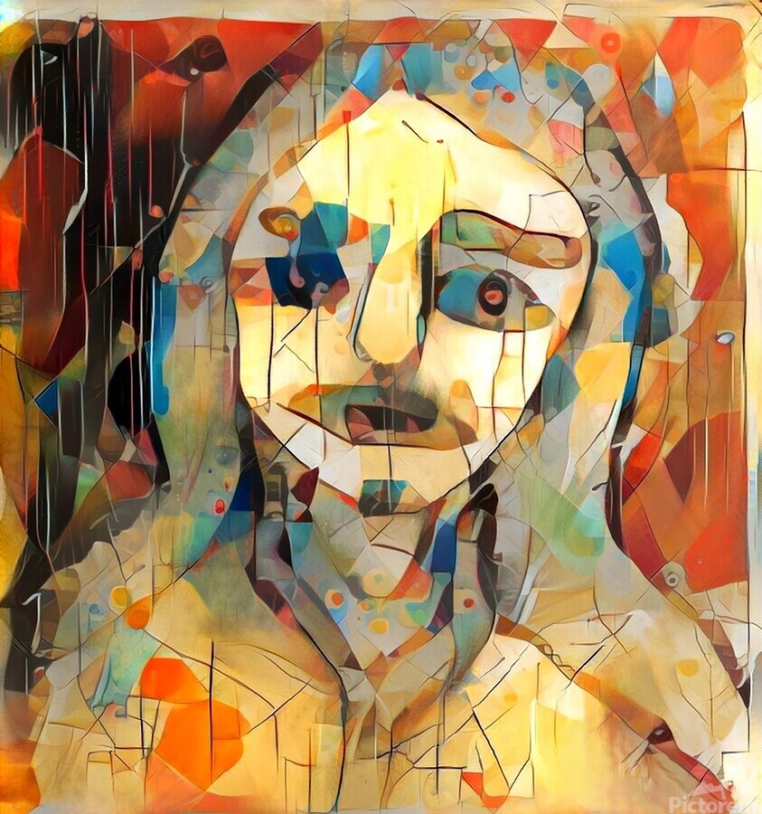 Shattered Visage by Luciano Wall Art