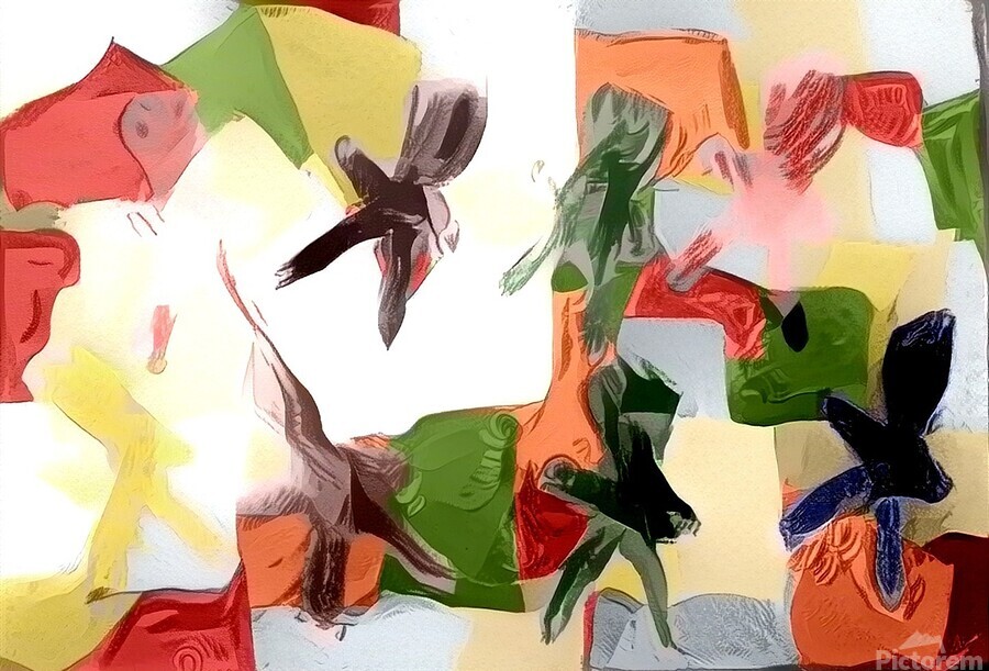 Abstract Flight by Luciano Wall Art