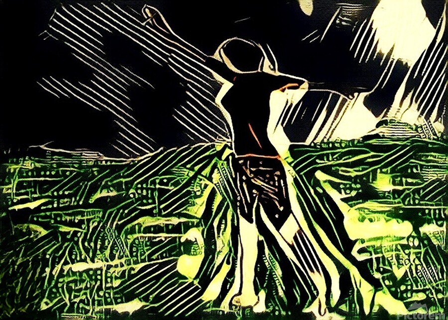Ecstatic Motion by Luciano Wall Art
