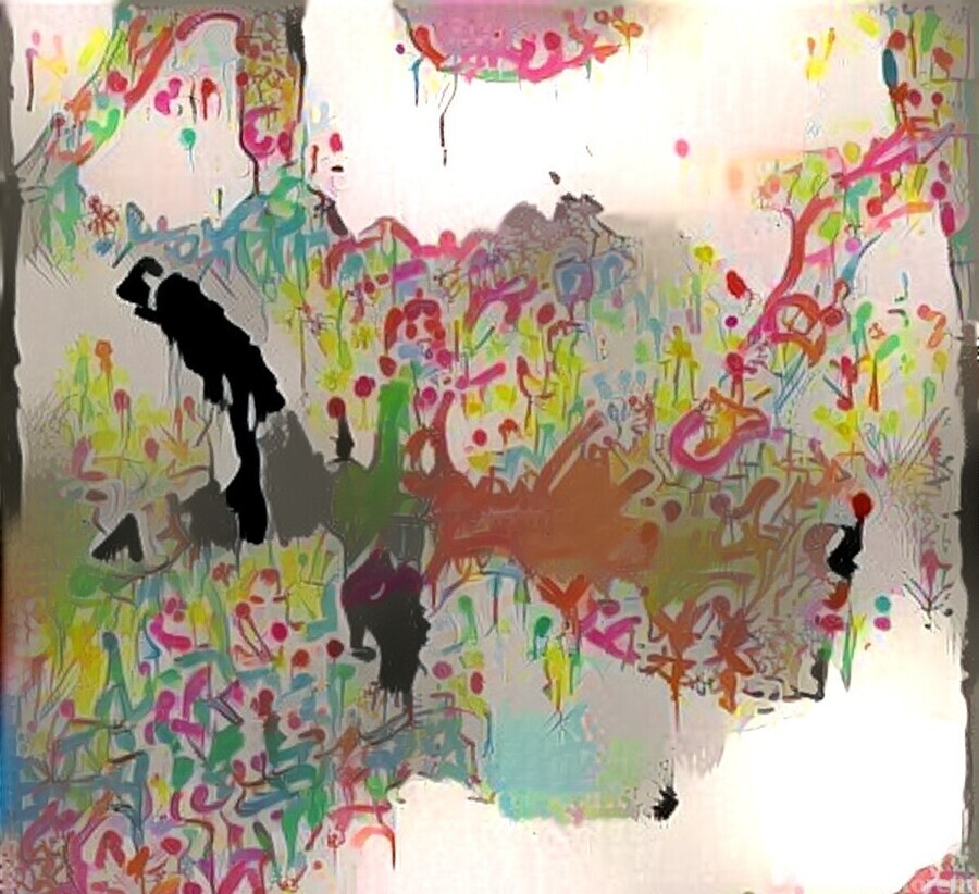 Chromatic Shadows by Luciano Wall Art