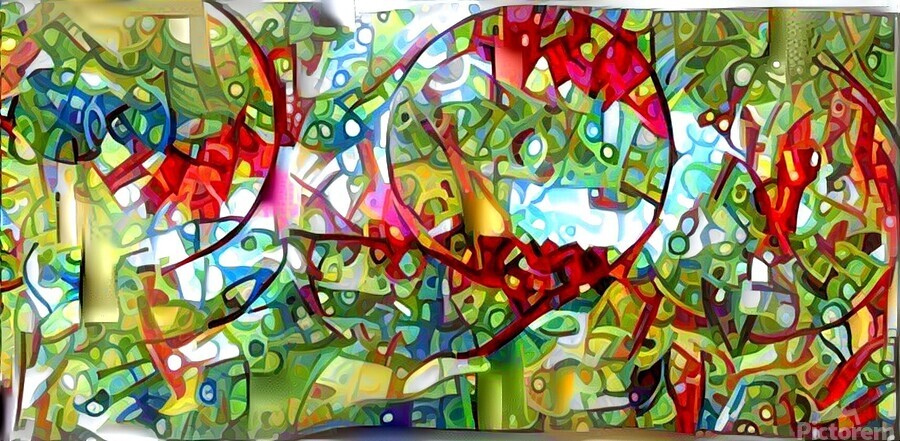 Entangled Growth by Luciano Wall Art
