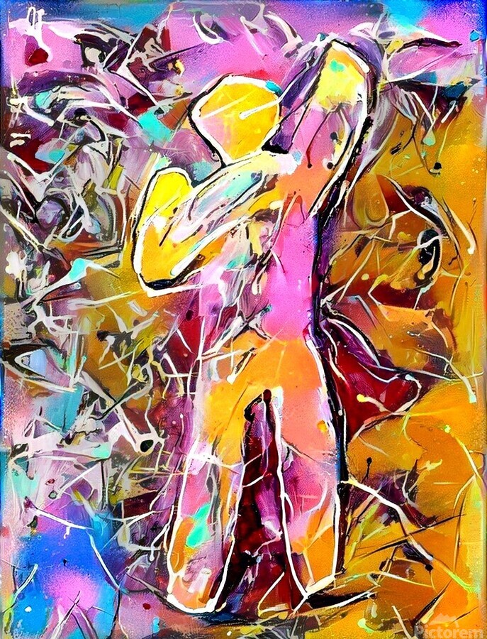 Energized Expression by Luciano Wall Art