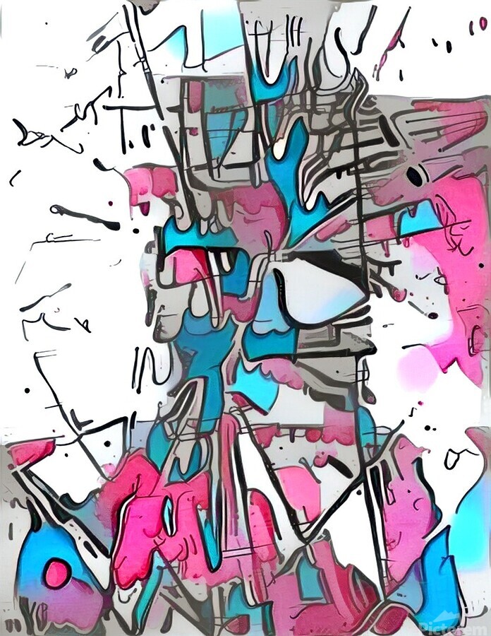 Abstract Drip by Luciano Wall Art