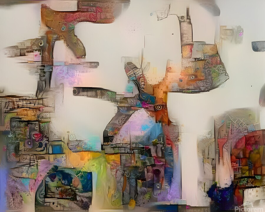 stick men without borders by Luciano Wall Art