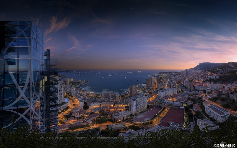 Monaco Crevisio by Alex Pell Wall Art