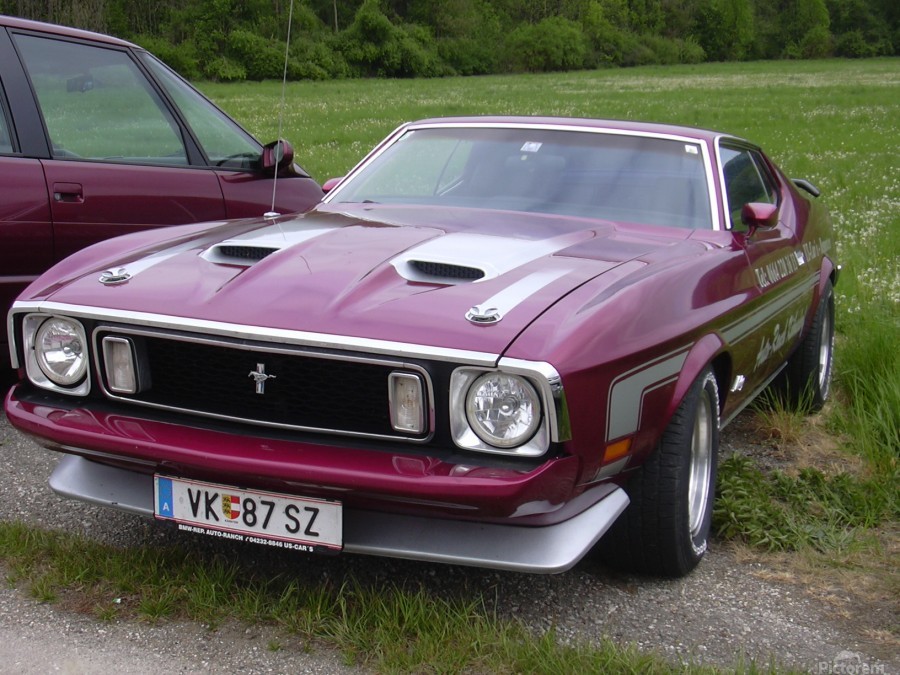 Bugatti old model car by Alex Pell Wall Art