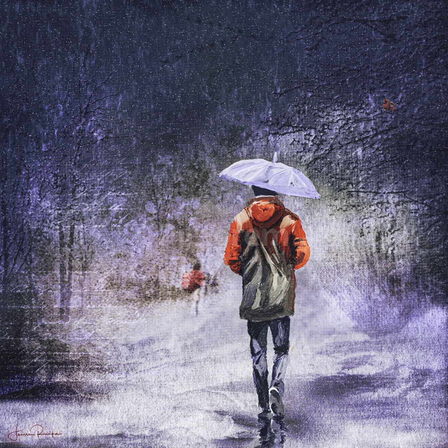 Winter Walker by James Ranka Wall Art
