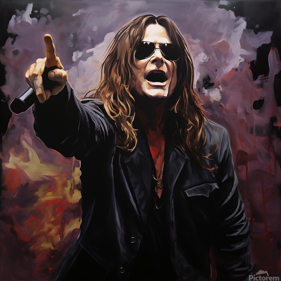 Ozzy Osbourne Art Print by Vik1982 Wall Art