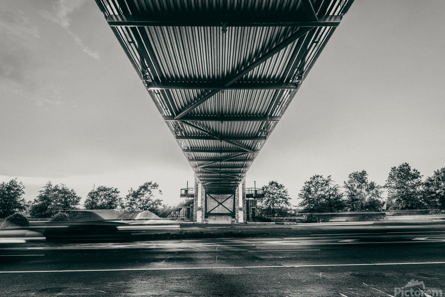 BNW under the bridge by Philip Hart Wall Art