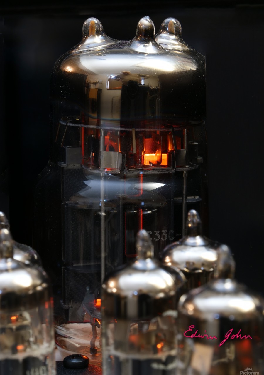 Smooth Audio valves power amplifier by Edwin John Wall Art