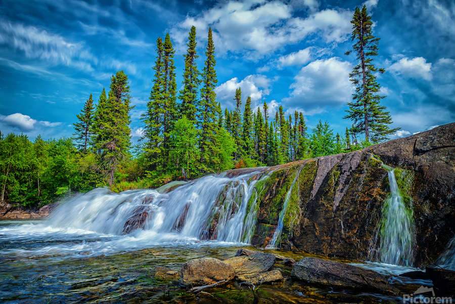 Bell Falls by Apollo Bellisle Wall Art