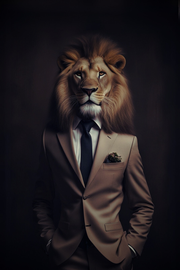Dandy Lion by Concept Rally Wall Art
