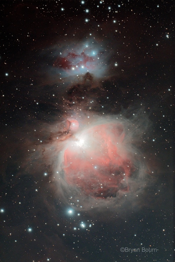 M42 Orion Nebula by Bryan Bourn Wall Art