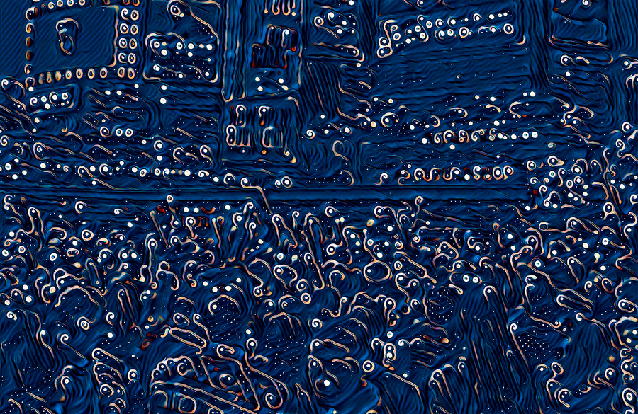 Digital Synapse by Le Boulanger Wall Art