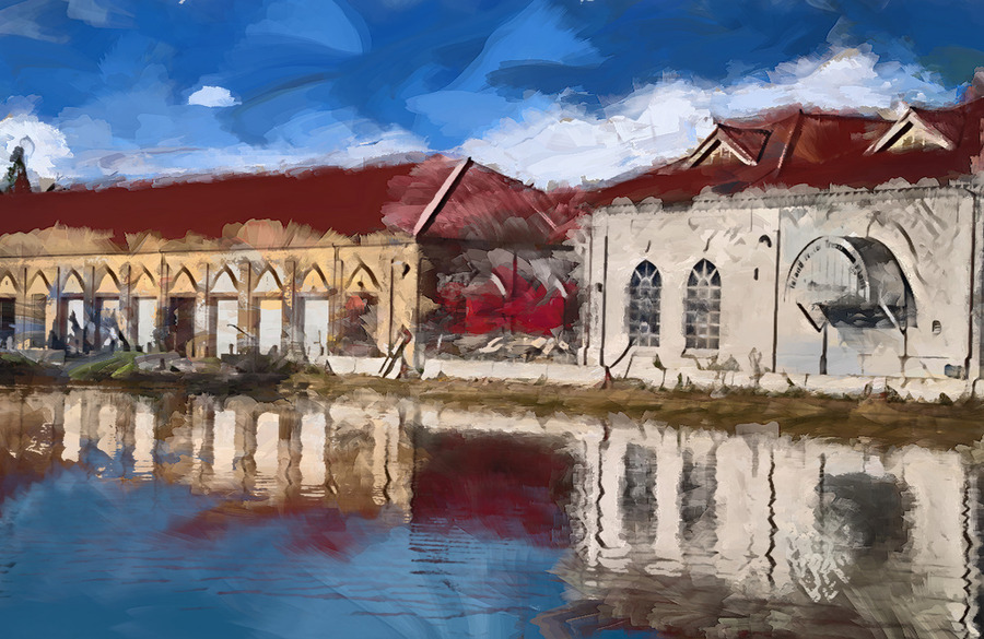 Liquid Mirror by Le Boulanger Wall Art