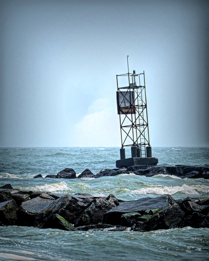 Indian River Inlet Entrance Buoy Marker by Bill Swartwout Photography ...